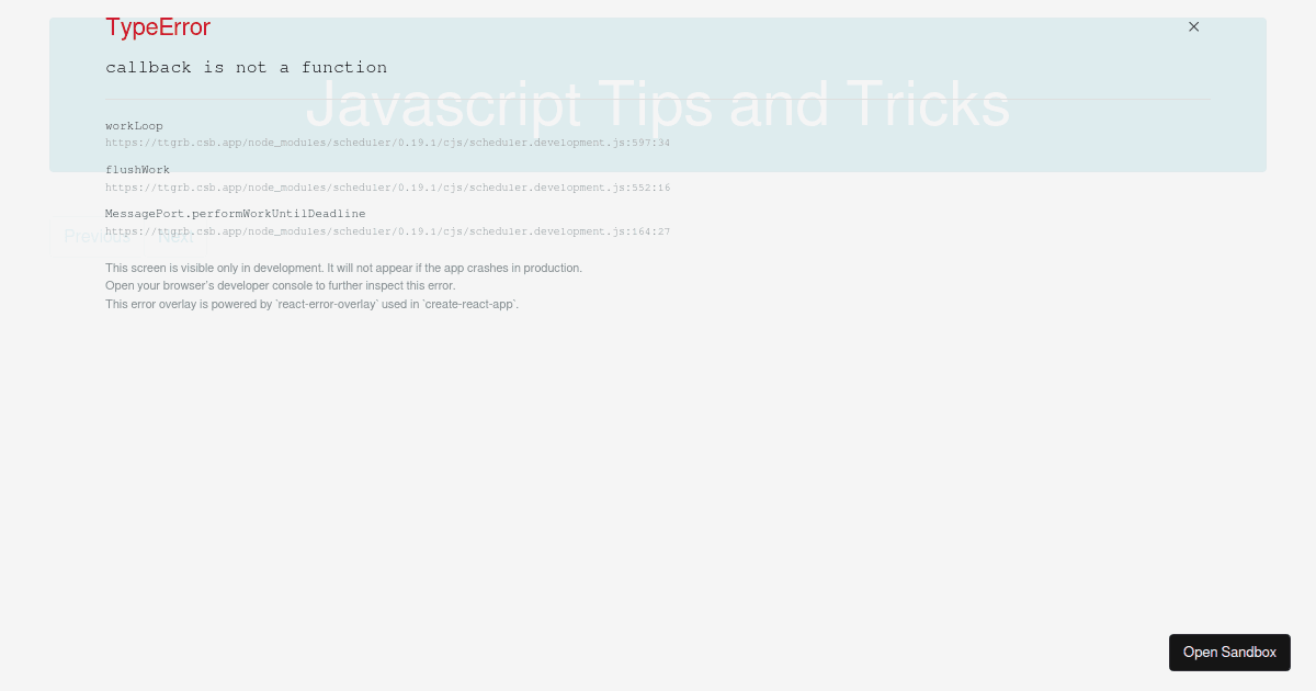 Pagination List Forked Codesandbox