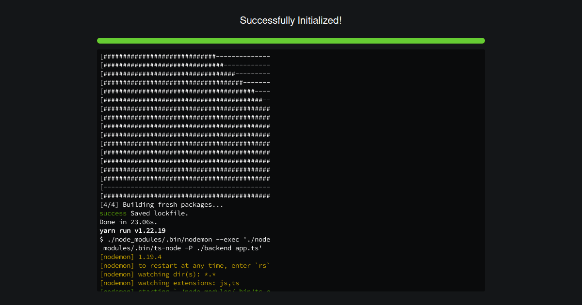 Typescript React Knex Codesandbox
