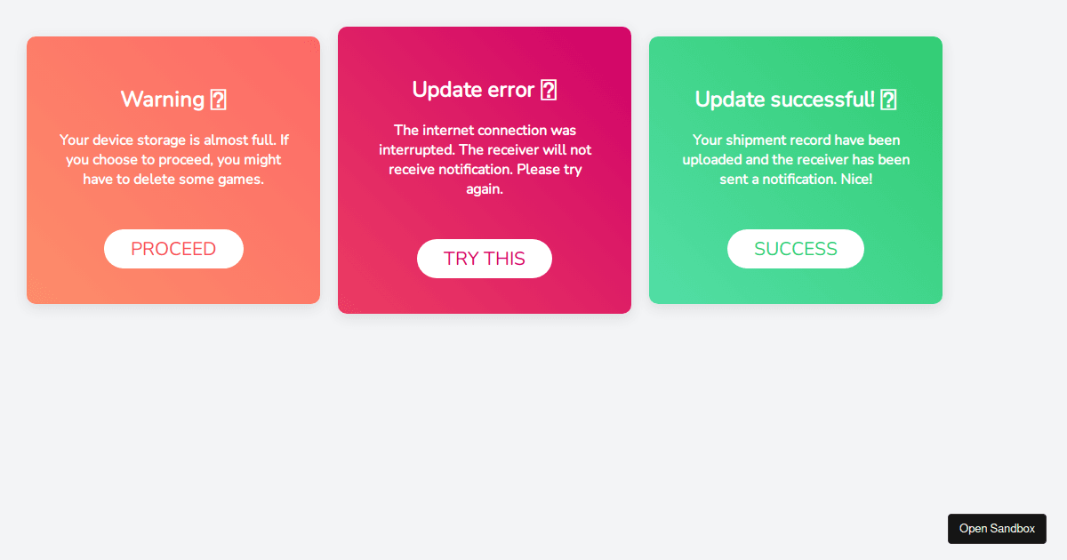 Field Coding Challenge - Codesandbox