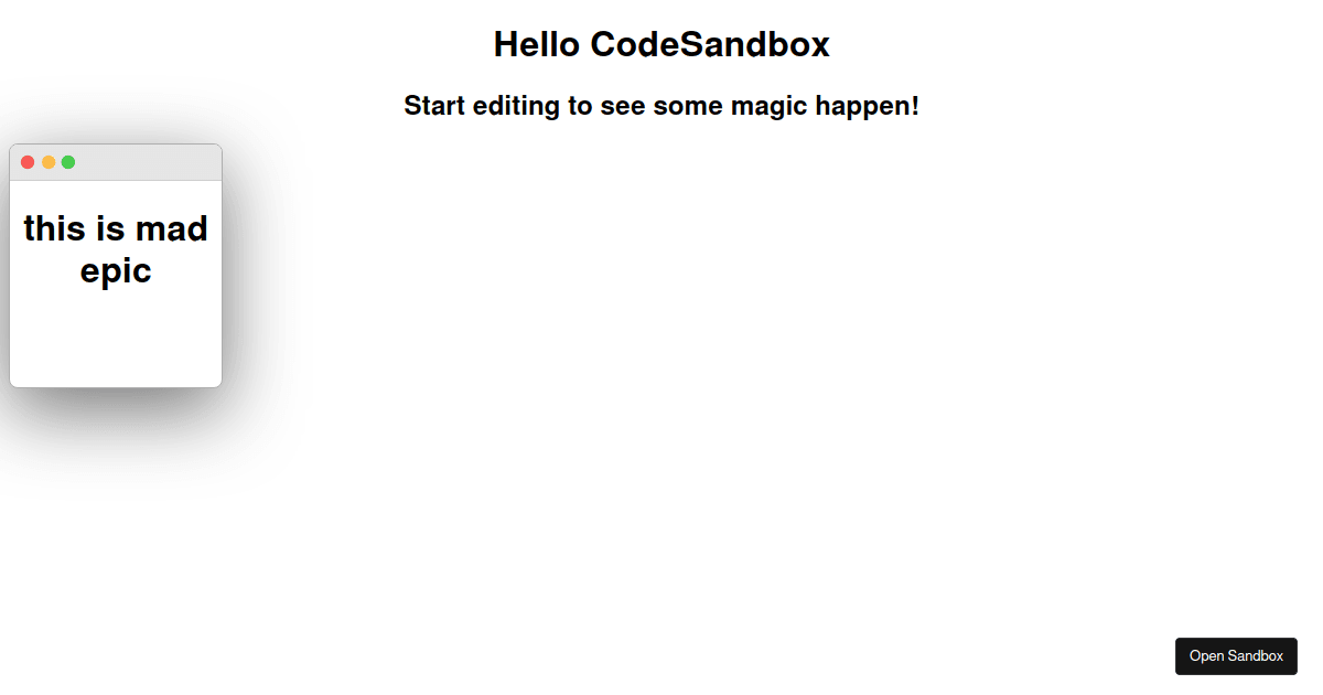 sharp-architecture-tuk60 - Codesandbox