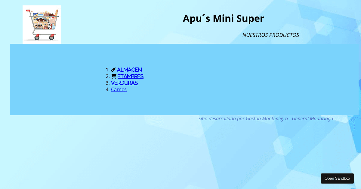 mercado-9 - Codesandbox