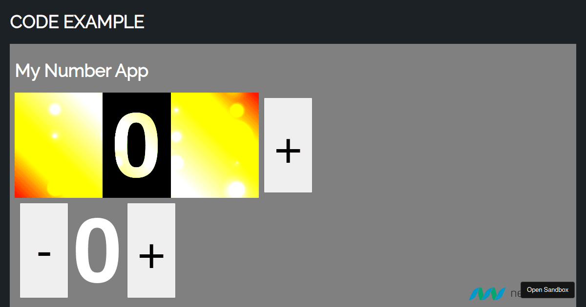 react-example-code - Codesandbox