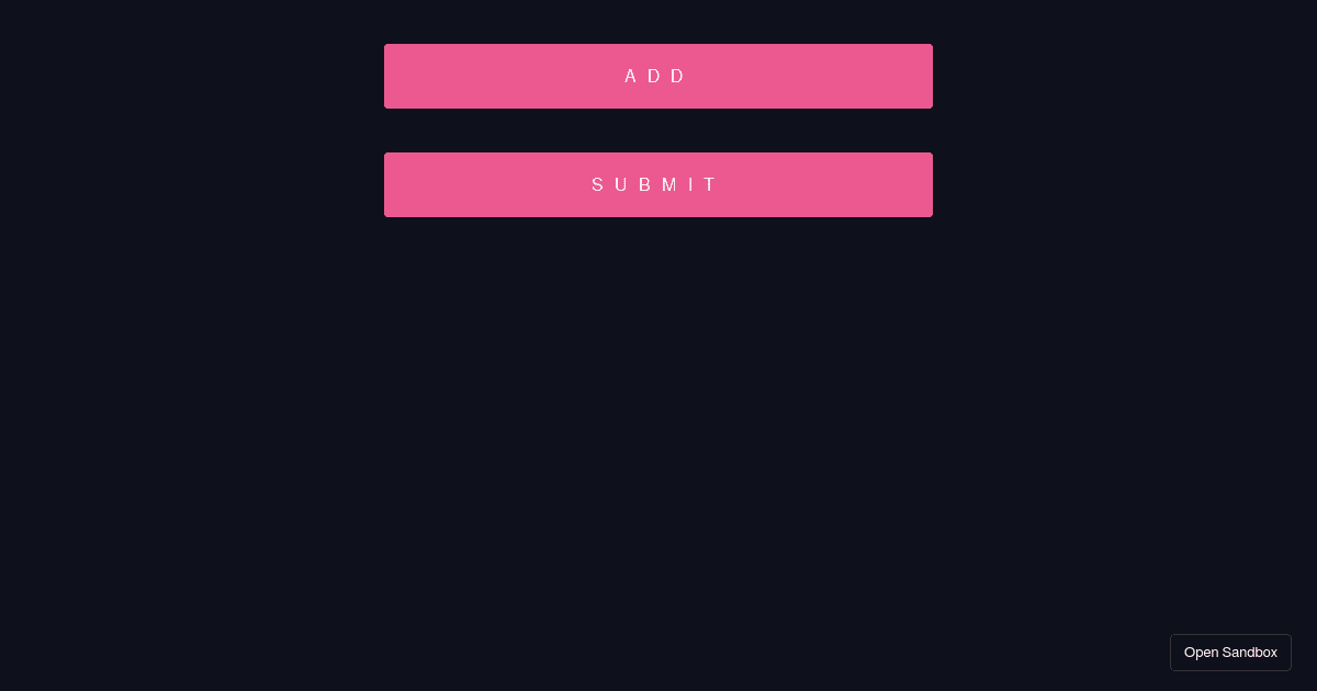 React Hook Form Typescript Forked Codesandbox