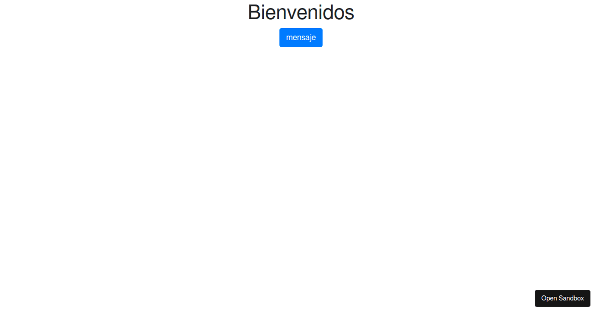 Pruebas - Codesandbox