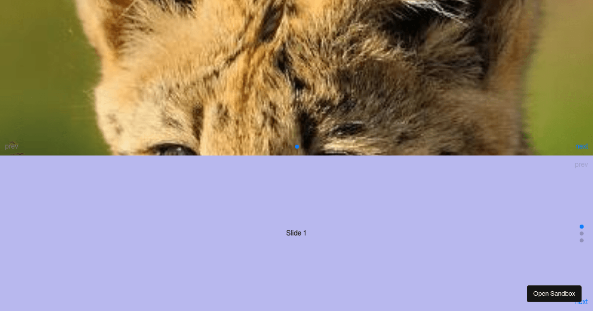 React Native Web Swiper Forked Codesandbox