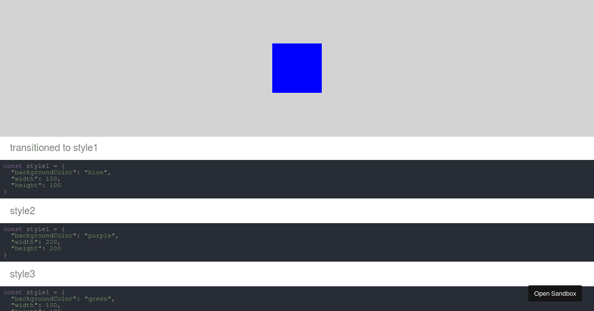 react-native-transitional-showcase - Codesandbox