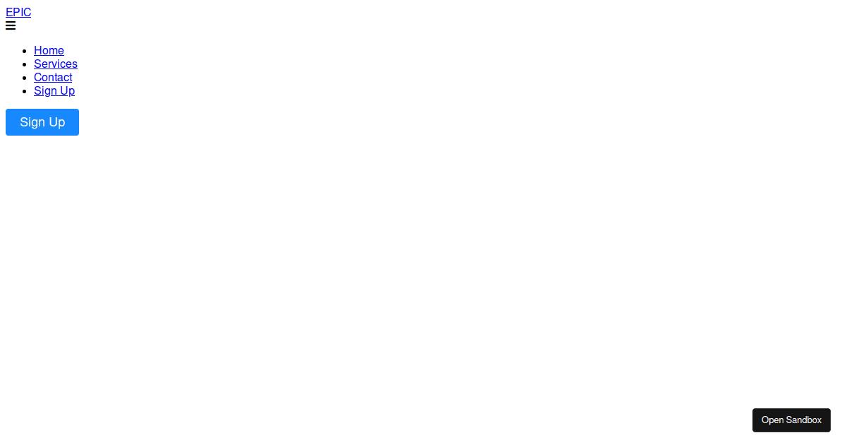react - Codesandbox