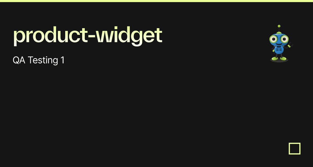 product-widget - Codesandbox