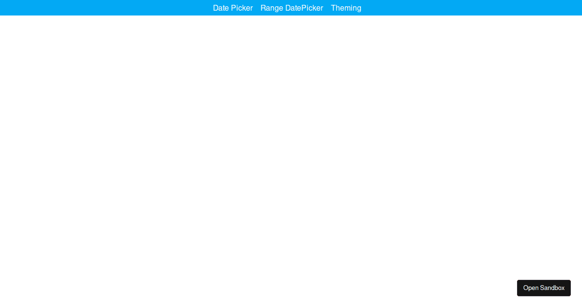 Test Jalali React Datepicker Forked Codesandbox