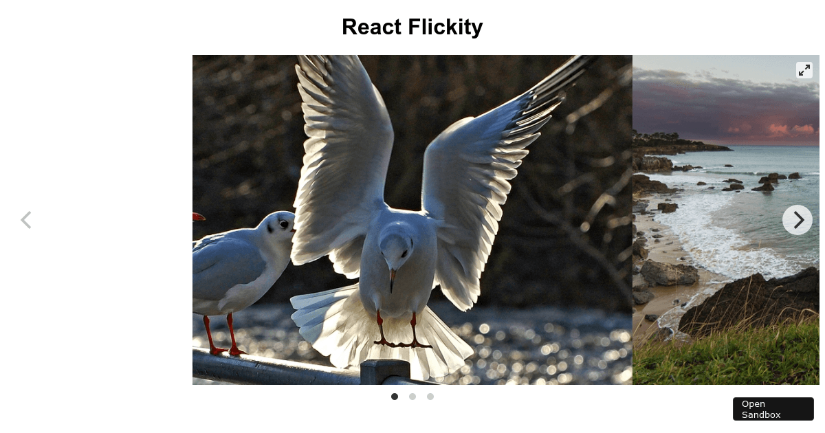 react-flickity-fullscreen? (forked) - Codesandbox