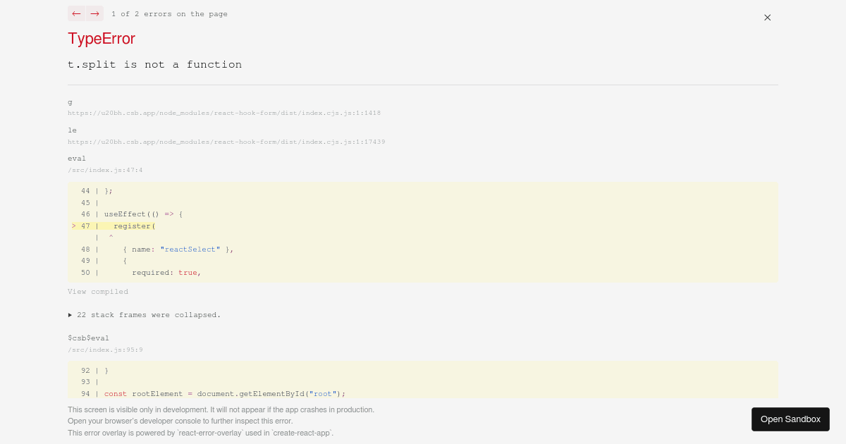 React Hook Form - Custom Input - Codesandbox React Hook Form - Custom Input - Codesandbox