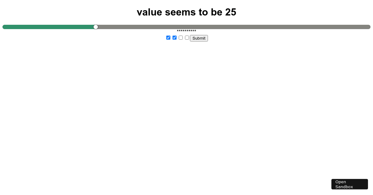 Password Generator Codesandbox