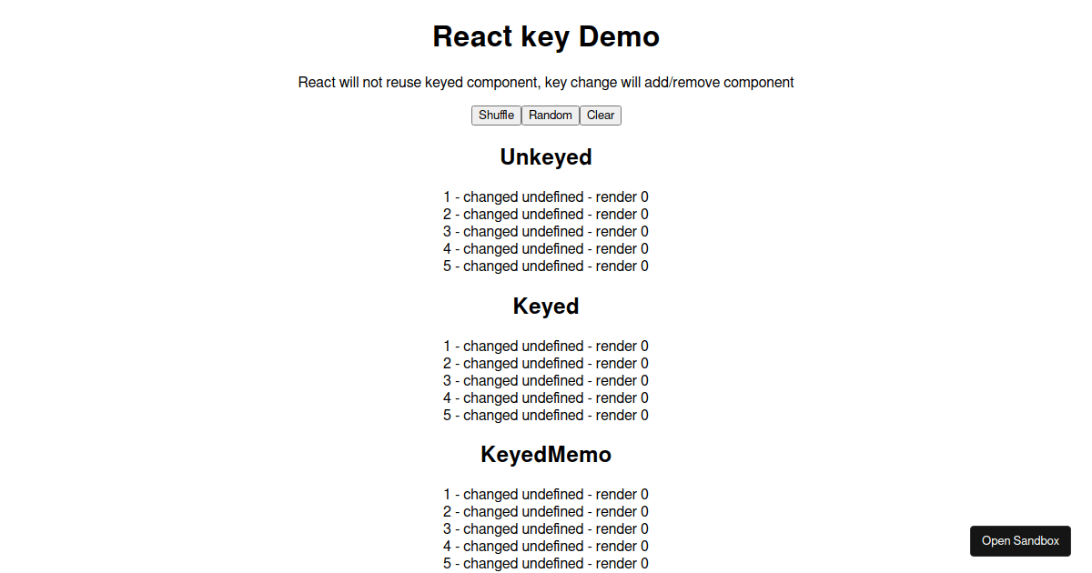 react-keyed-reuse - Codesandbox