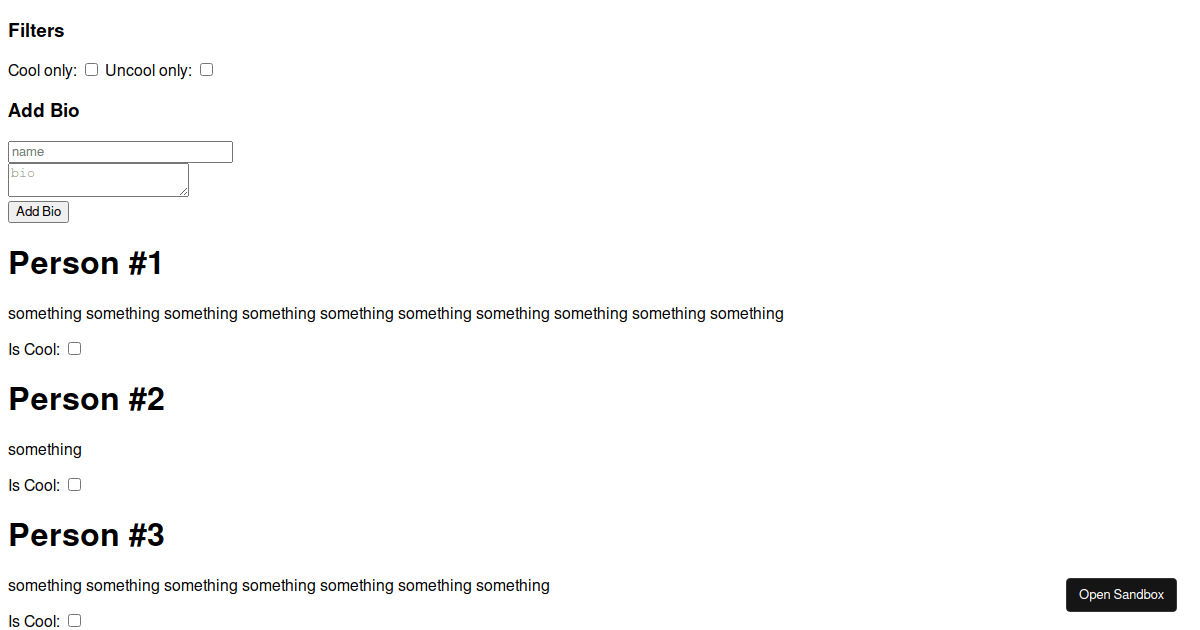 Example Plain Js App Codesandbox