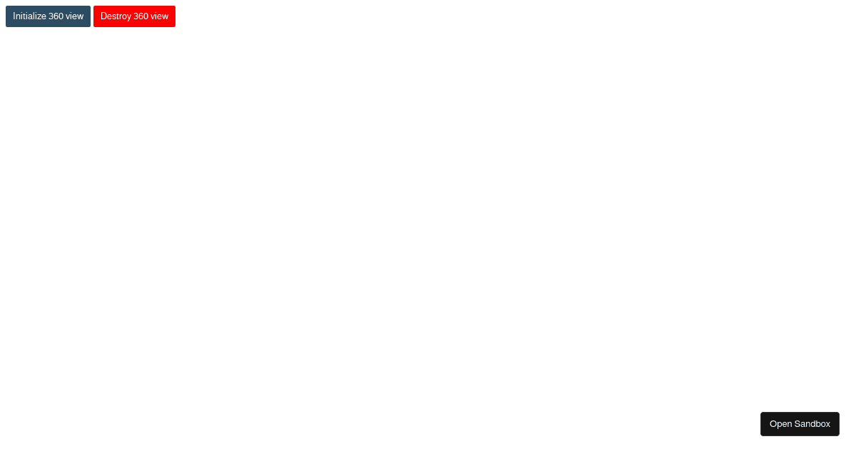 js-cloudimage-360-view init/destroy - Codesandbox