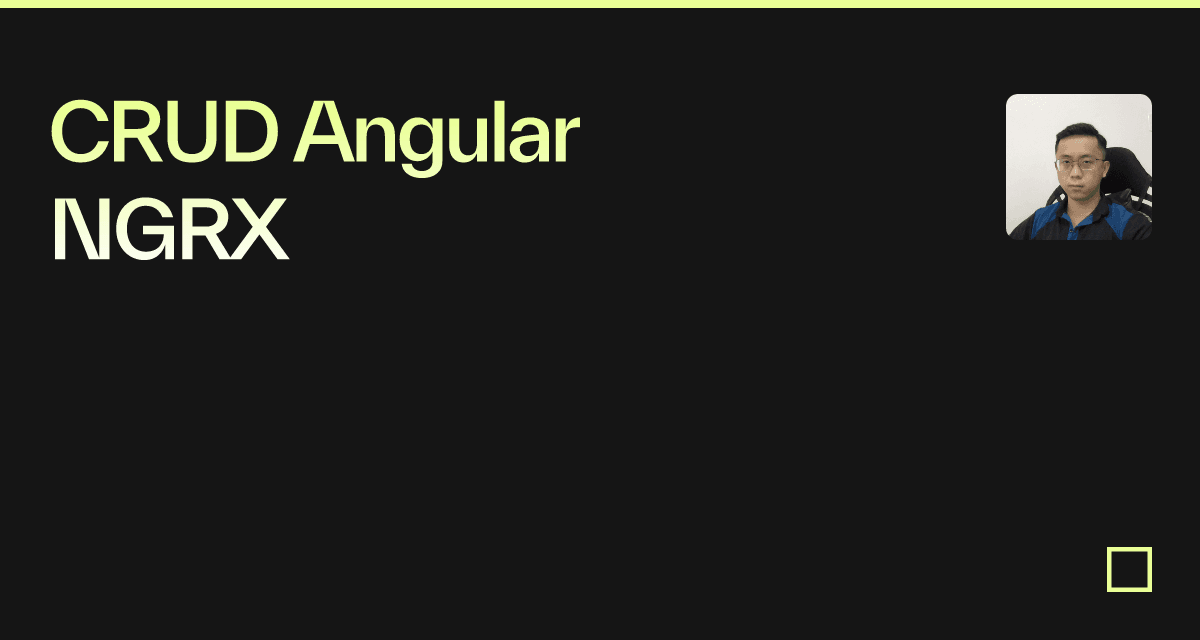 CRUD Angular NGRX - Codesandbox