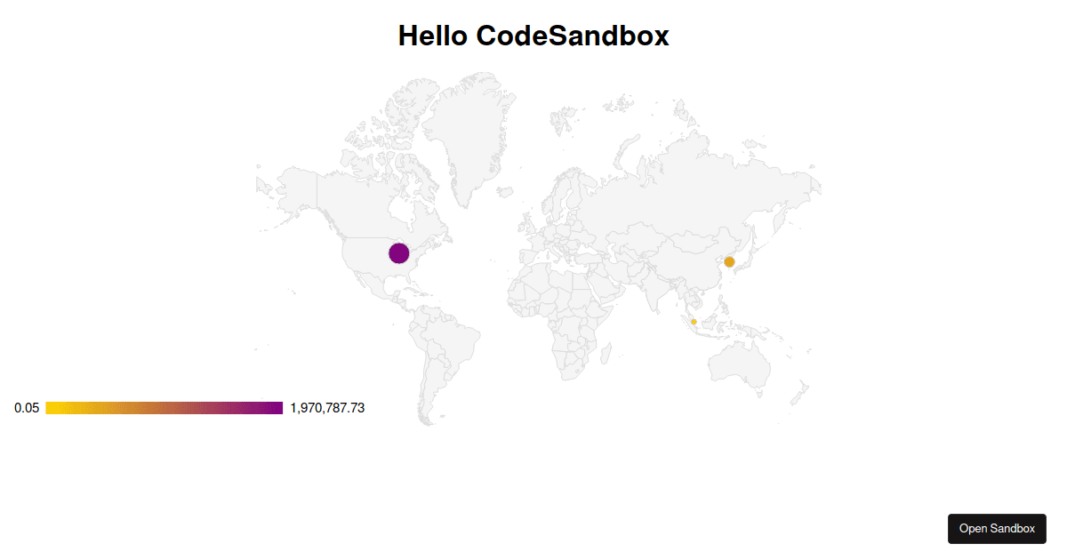 geoChart - Codesandbox