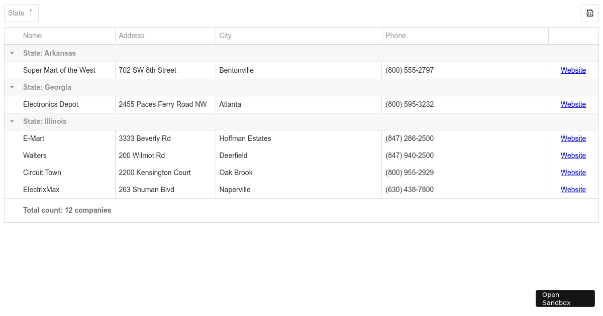 Cell Customization - DevExtreme Data Grid - Codesandbox