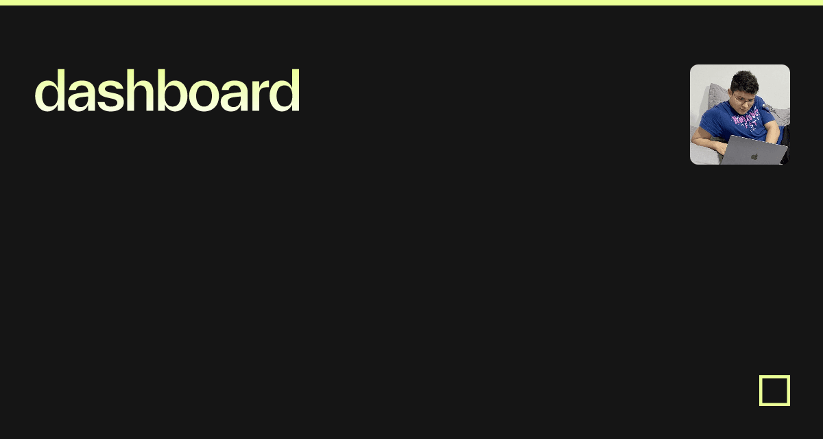 dashboard - Codesandbox