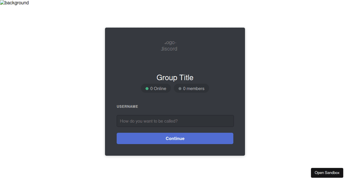 discord-clone - Codesandbox