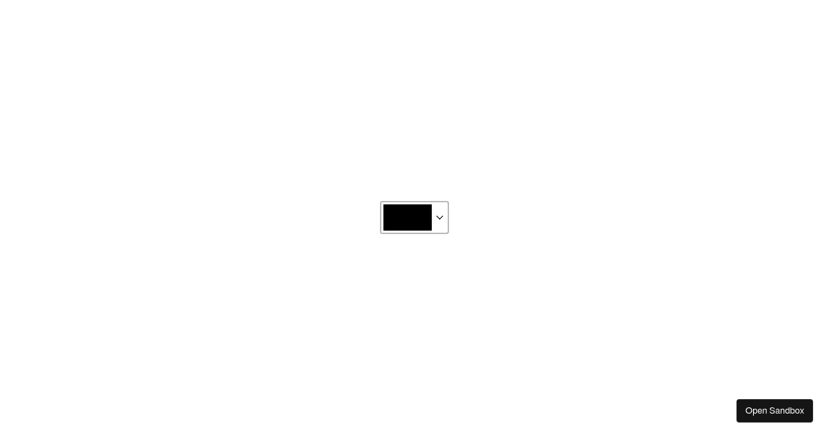 Vue Channel Color Picker - Codesandbox