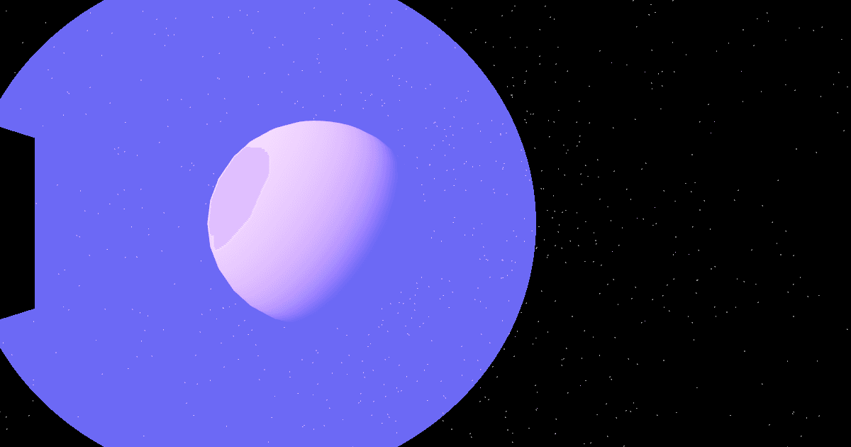 sphere ray intersection shader (gods help me) (yet again....) - Codesandbox