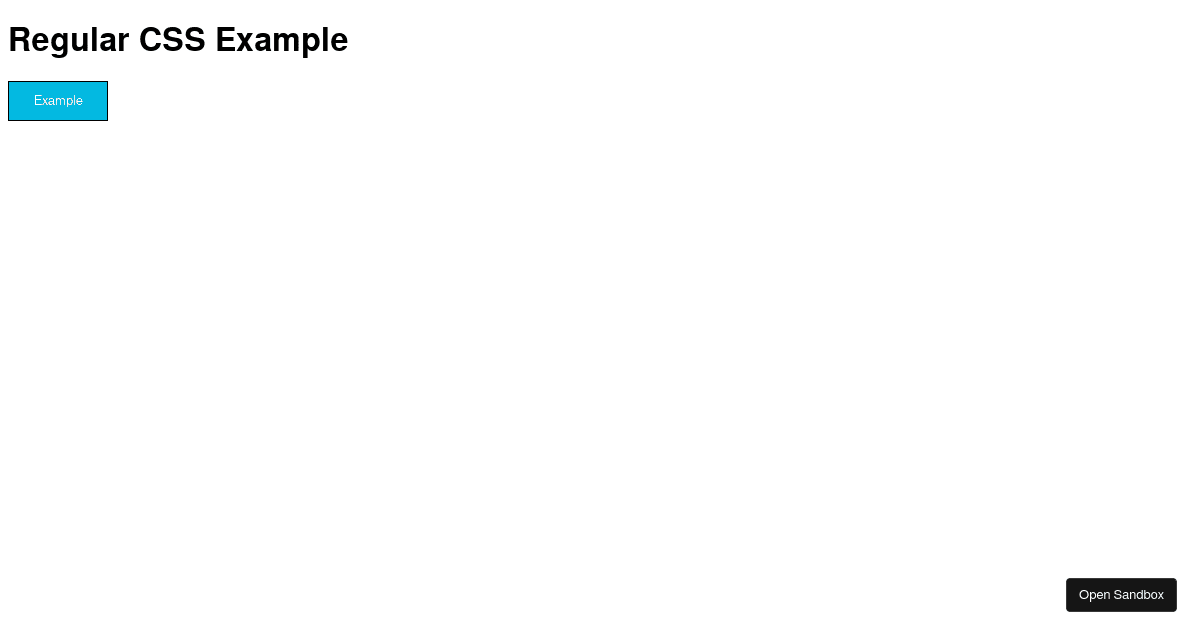 CSS Example - Codesandbox