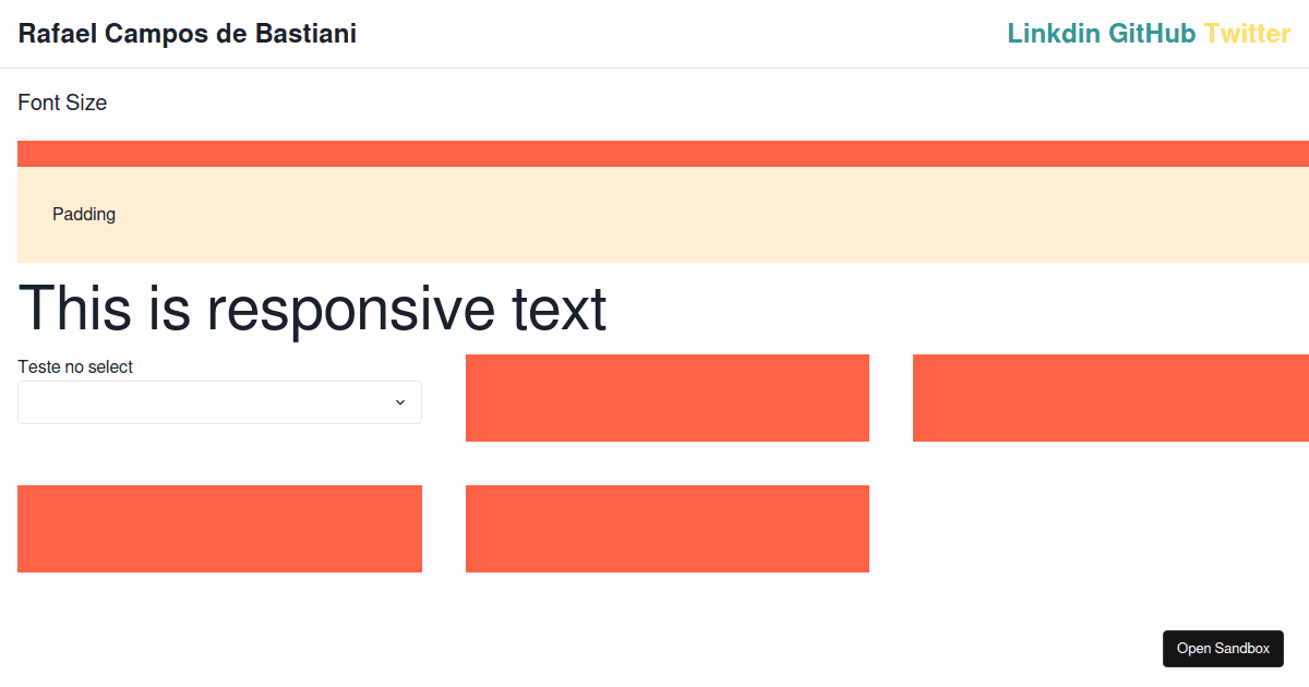 chakra-ui layout (forked) - Codesandbox