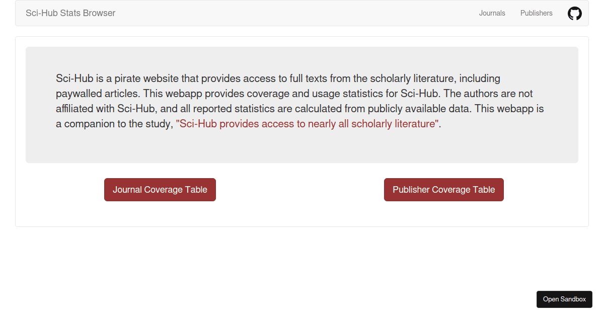 webapp - Codesandbox