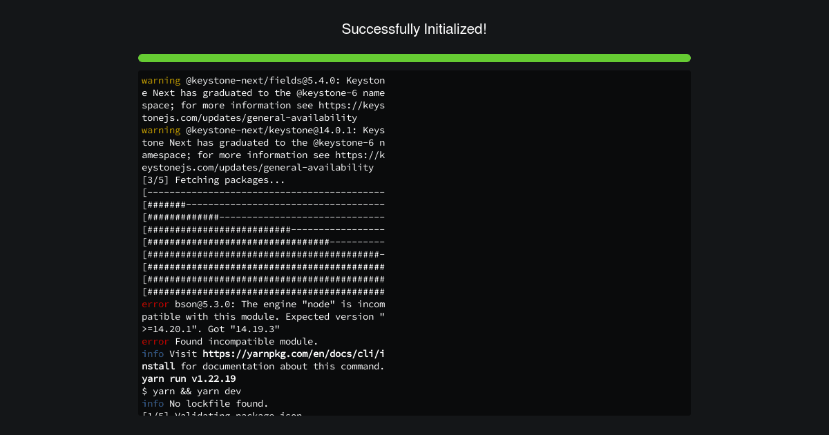 @keystone-next/example-sandbox - Codesandbox