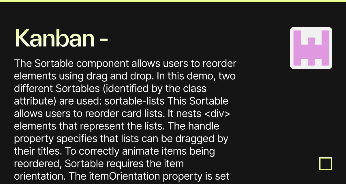 Kanban - DevExtreme Sortable (forked) - Codesandbox
