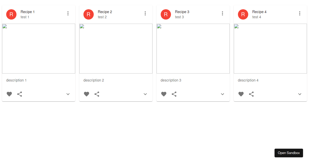 Prevent Multiple Card For Collapsing React And Mui5 Codesandbox 3108