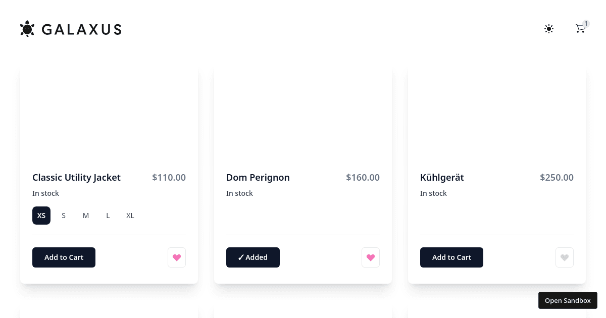 galaxus-mini-typescript - Codesandbox