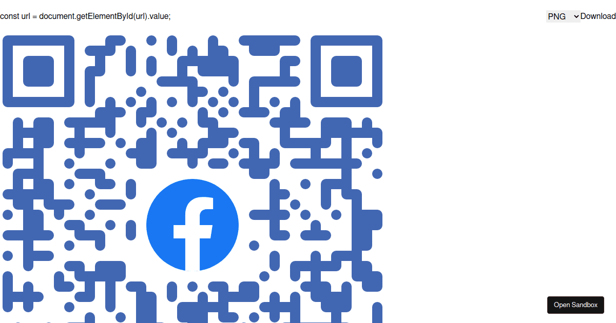Qrcodegeneratorvreact Codesandbox 