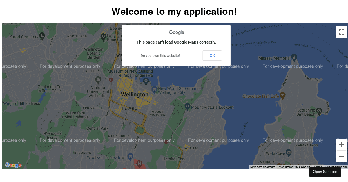 How To Read Geojson File Using React Forked Codesandbox