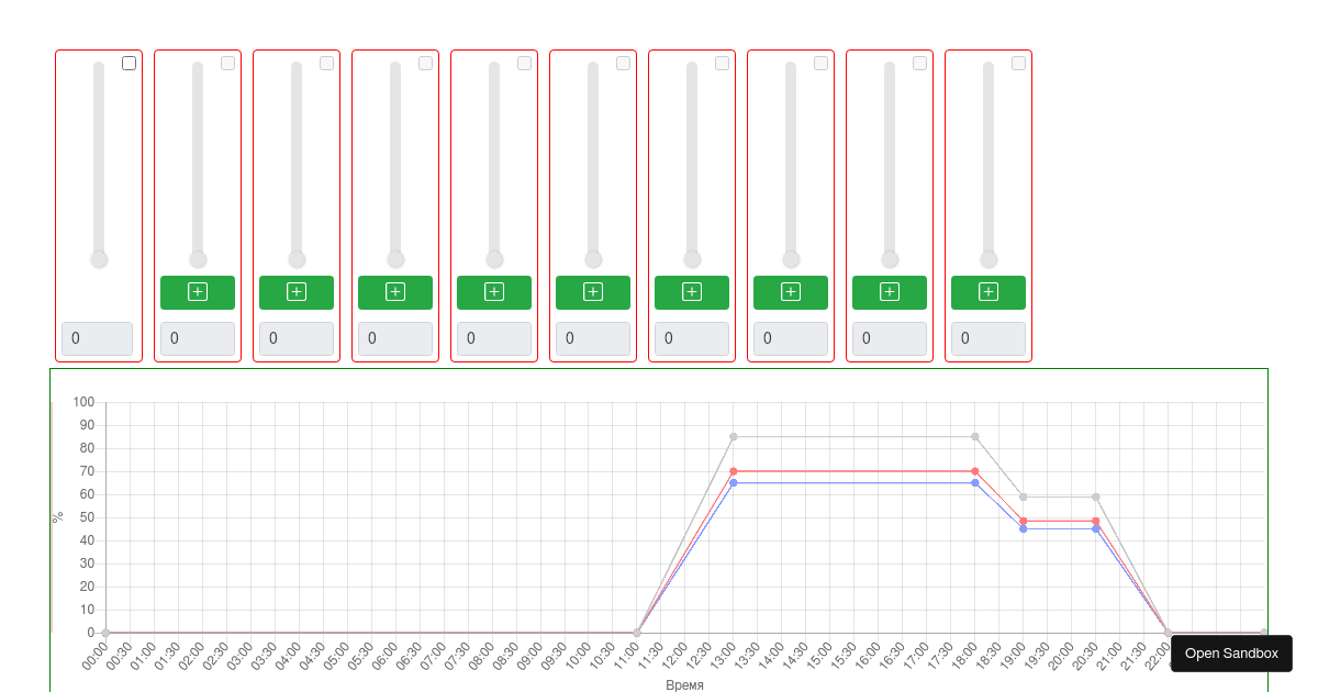 control light - Codesandbox