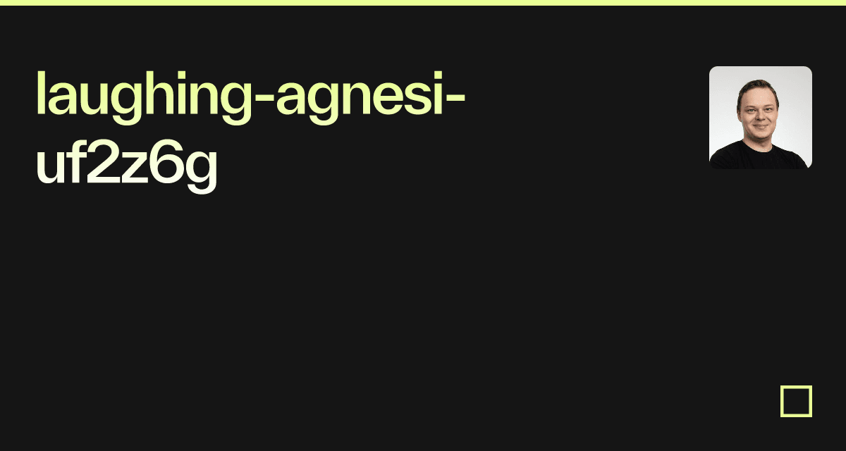 laughing-agnesi-uf2z6g - Codesandbox