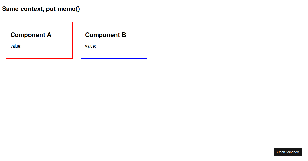 Typescript react usecontext example Codesandbox 