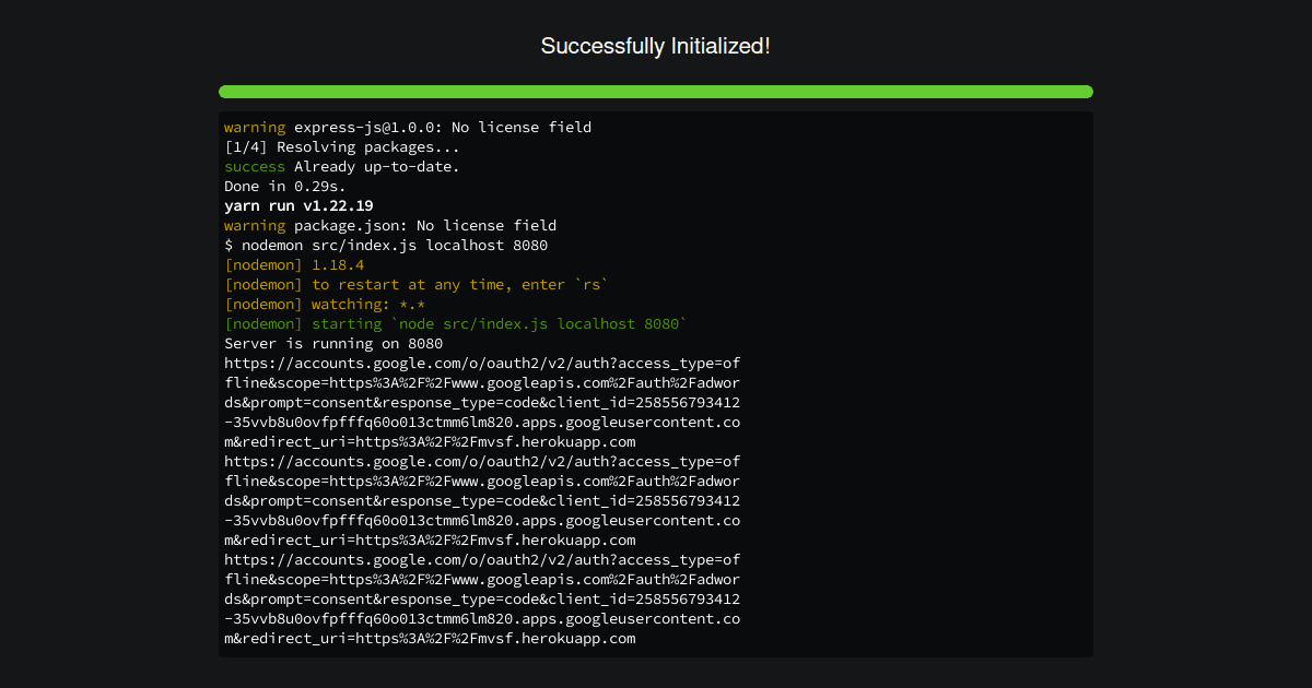 express js (forked) - Codesandbox