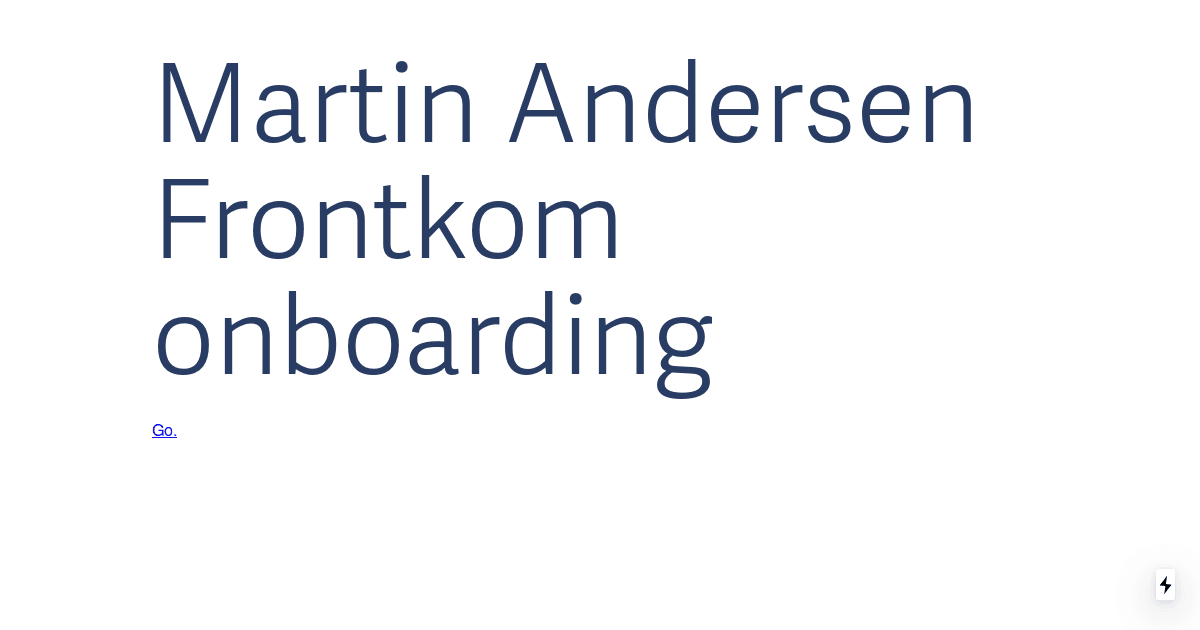 Documentation Codesandbox