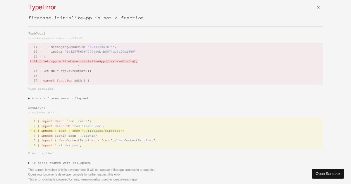 React Crm App Codesandbox