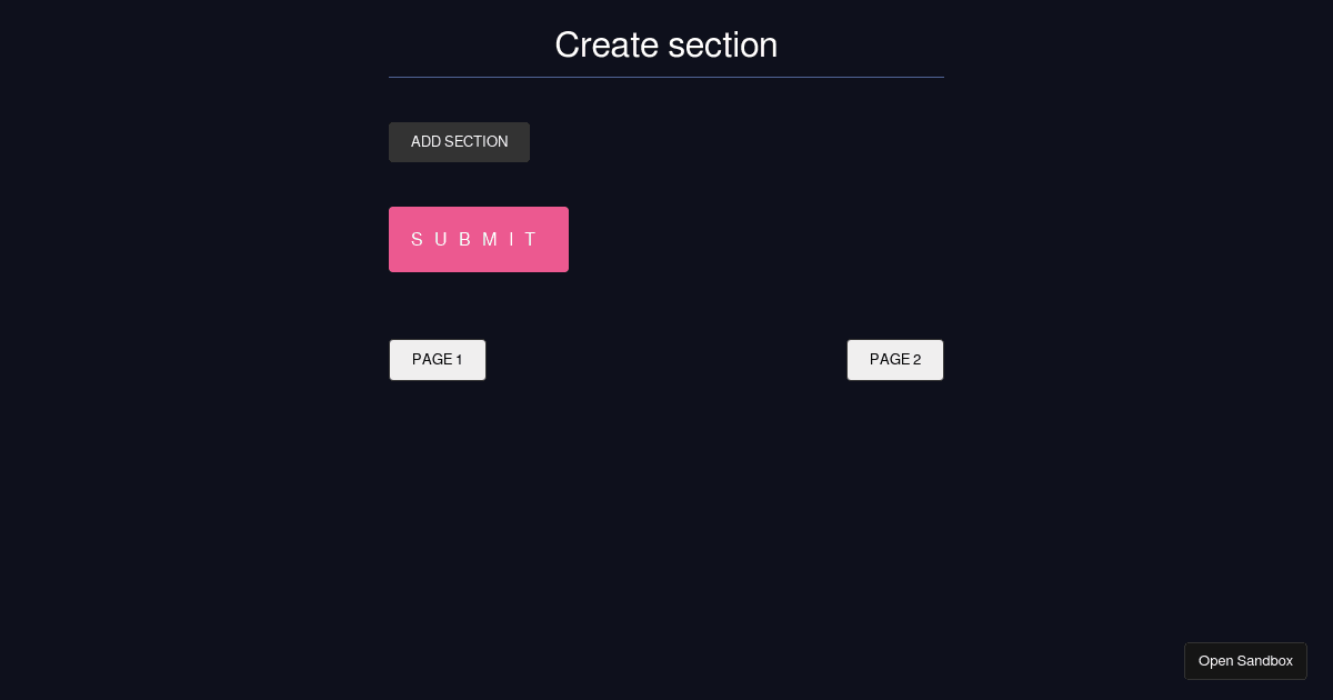 React Hook Form - ErrorMessage - Codesandbox