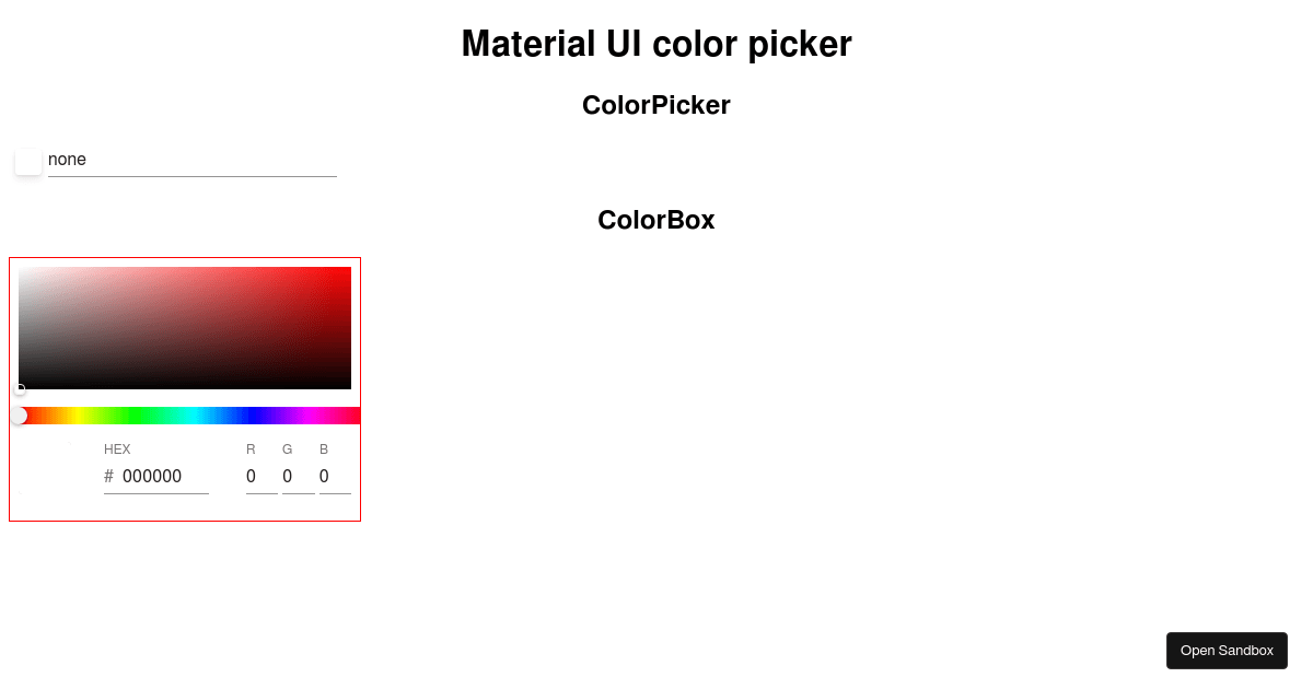 mui-color-picker (forked) - Codesandbox mui-color-picker (forked) - Codesandbox