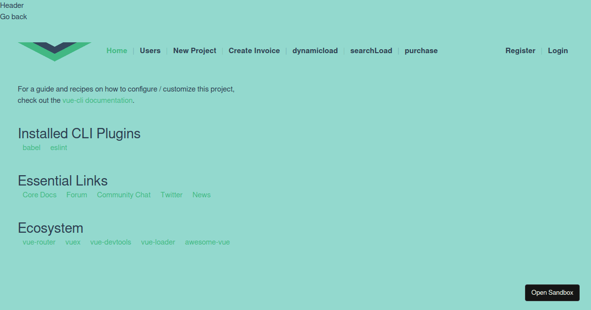 Vue Dynamic Form Codesandbox