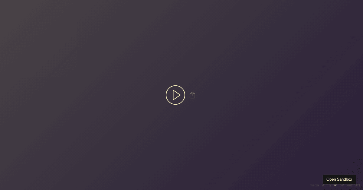 the music-visualizer (forked) - Codesandbox