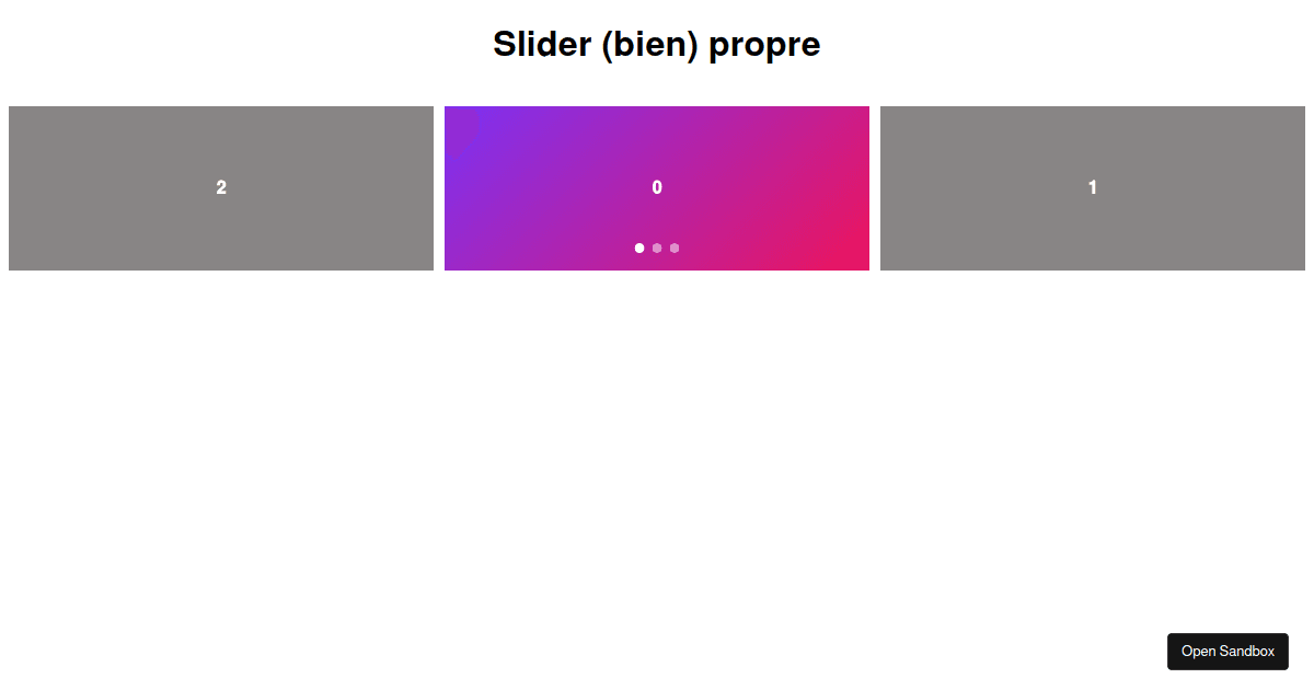slider - Codesandbox