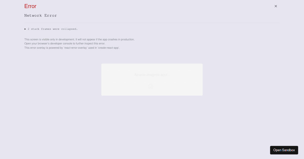 Upload Frontend React Hooks Codesandbox
