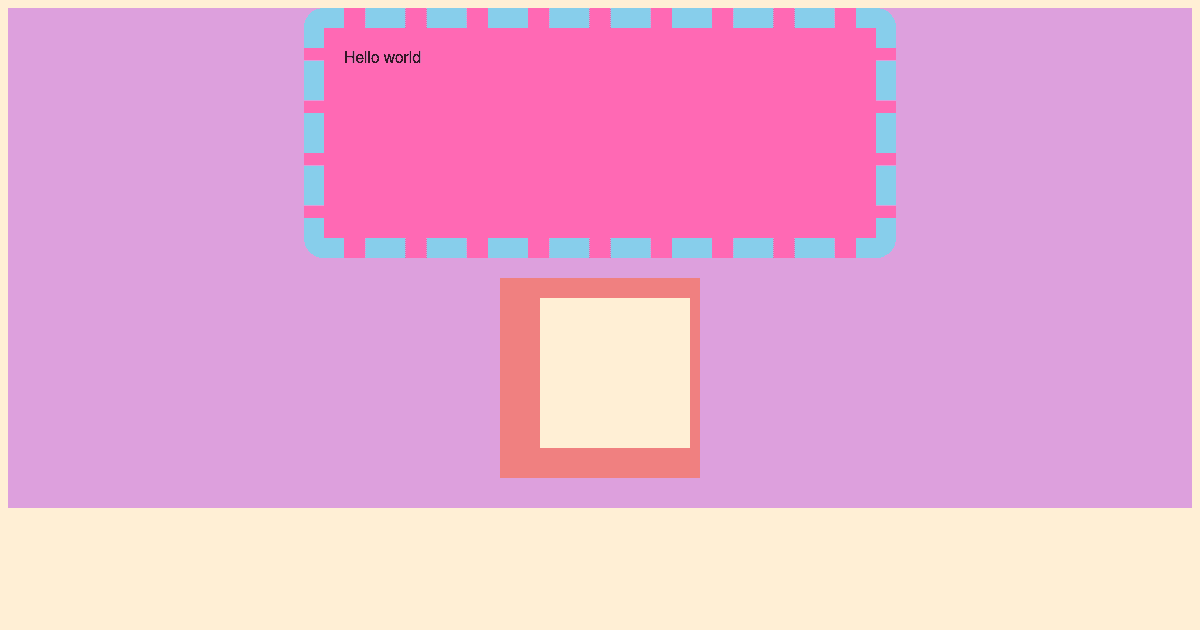 CSS Box Model Result - Codesandbox