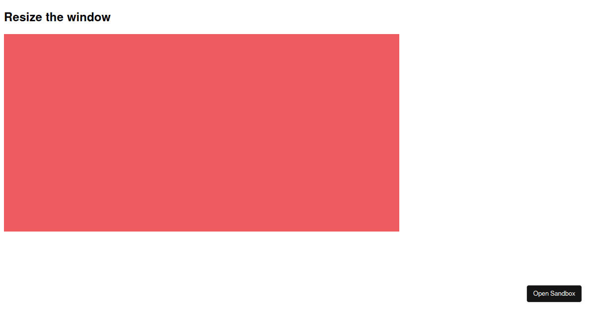 @dash-ui/mq example - Codesandbox