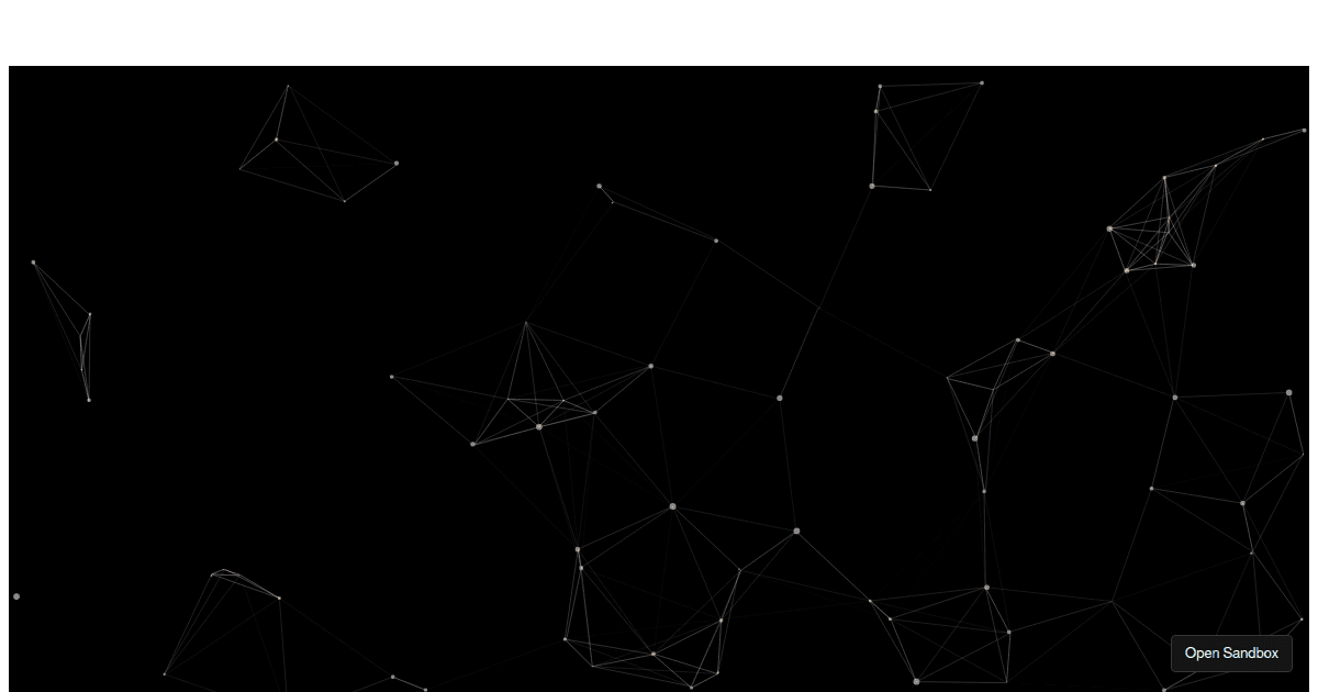 Particlesjs In Vue Forked Codesandbox